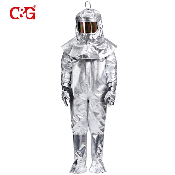 Aluminized suit, Proximity fire rescue, Aluminized PPE | Shanghai C&G
