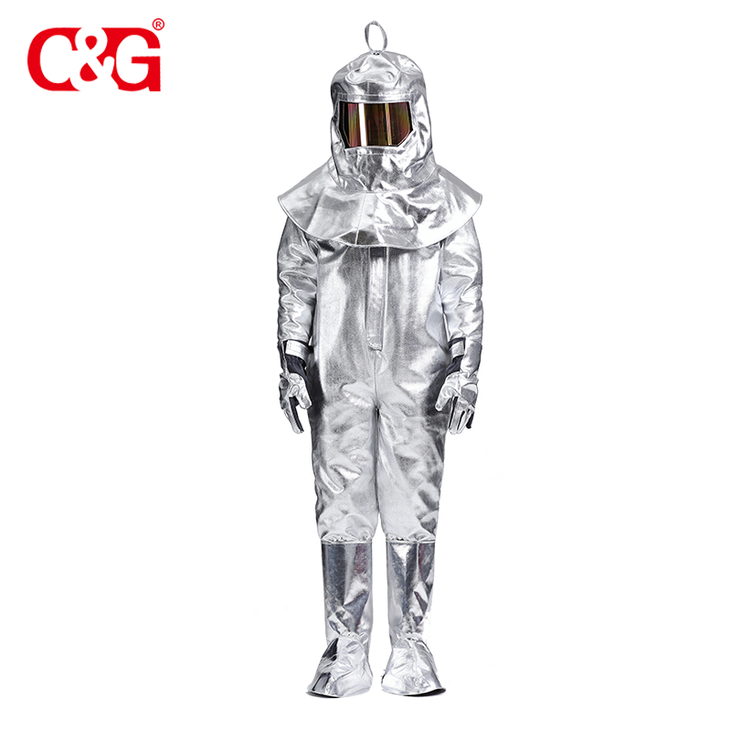 Aluminized suit, Proximity fire rescue, Aluminized PPE | Shanghai C&G