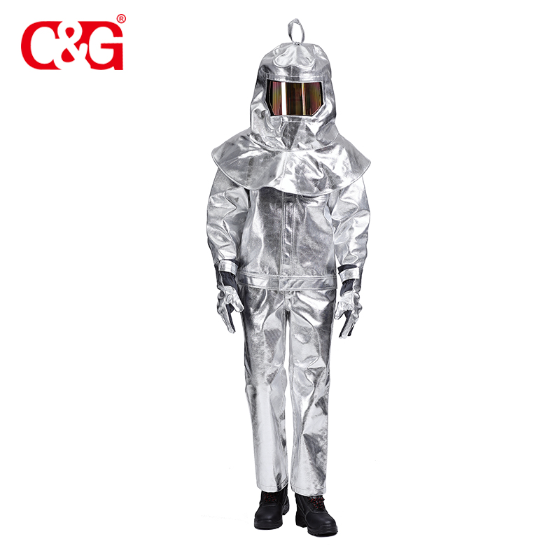 Aluminized suit, Aluminized jacket and pants 3H | Shanghai C&G
