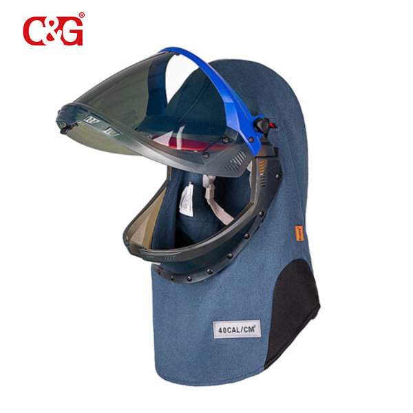 45 Cal Arc Face Shield, 45 CAL Arc Flash Hoods and Face Shields ...