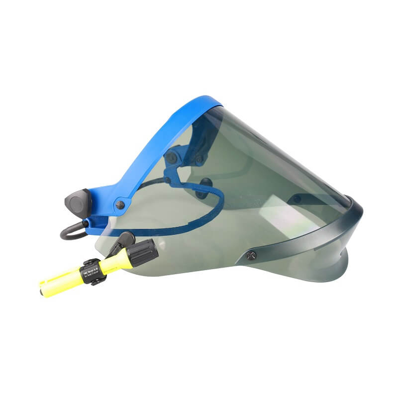 14 Cal Arc Flash Protection Face Shield Unit - 14 cal/cm2 rating ...