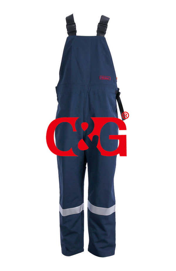 HRC4 40 cal arc flash Bib Overalls, C&G Products Design