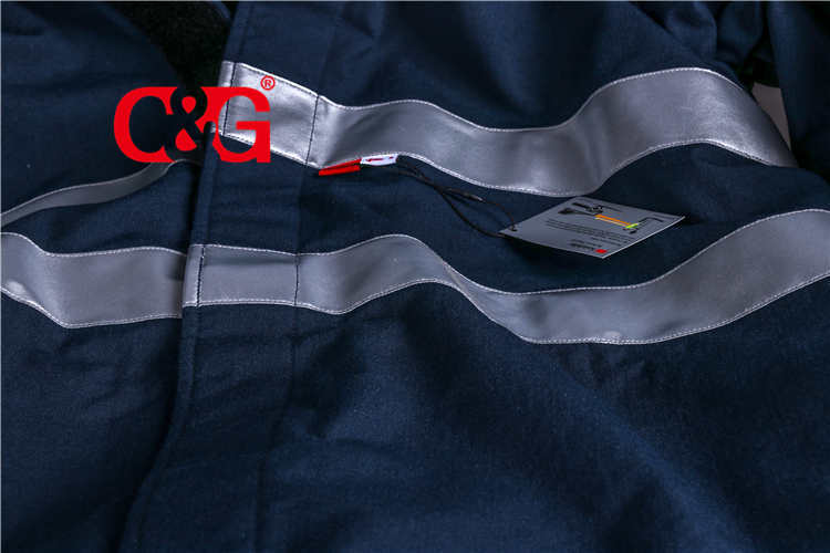 HRC4 40 cal arc flash robe and bib overall, C&G Products Design