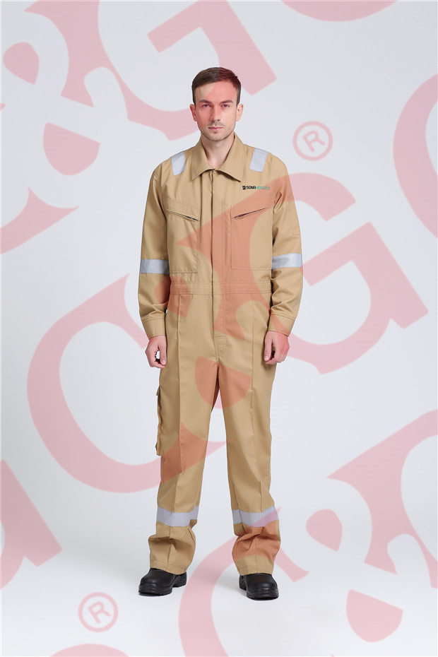 Aramid khaki coverall, C&G Products Design