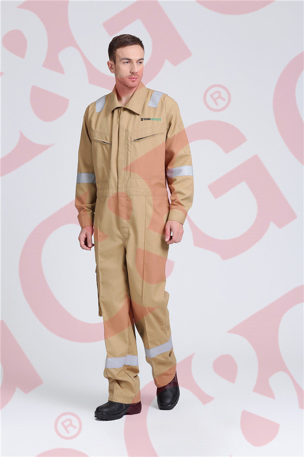 Aramid khaki coverall, C&G Products Design