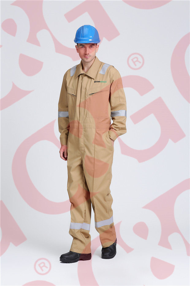 Aramid khaki coverall, C&G Products Design